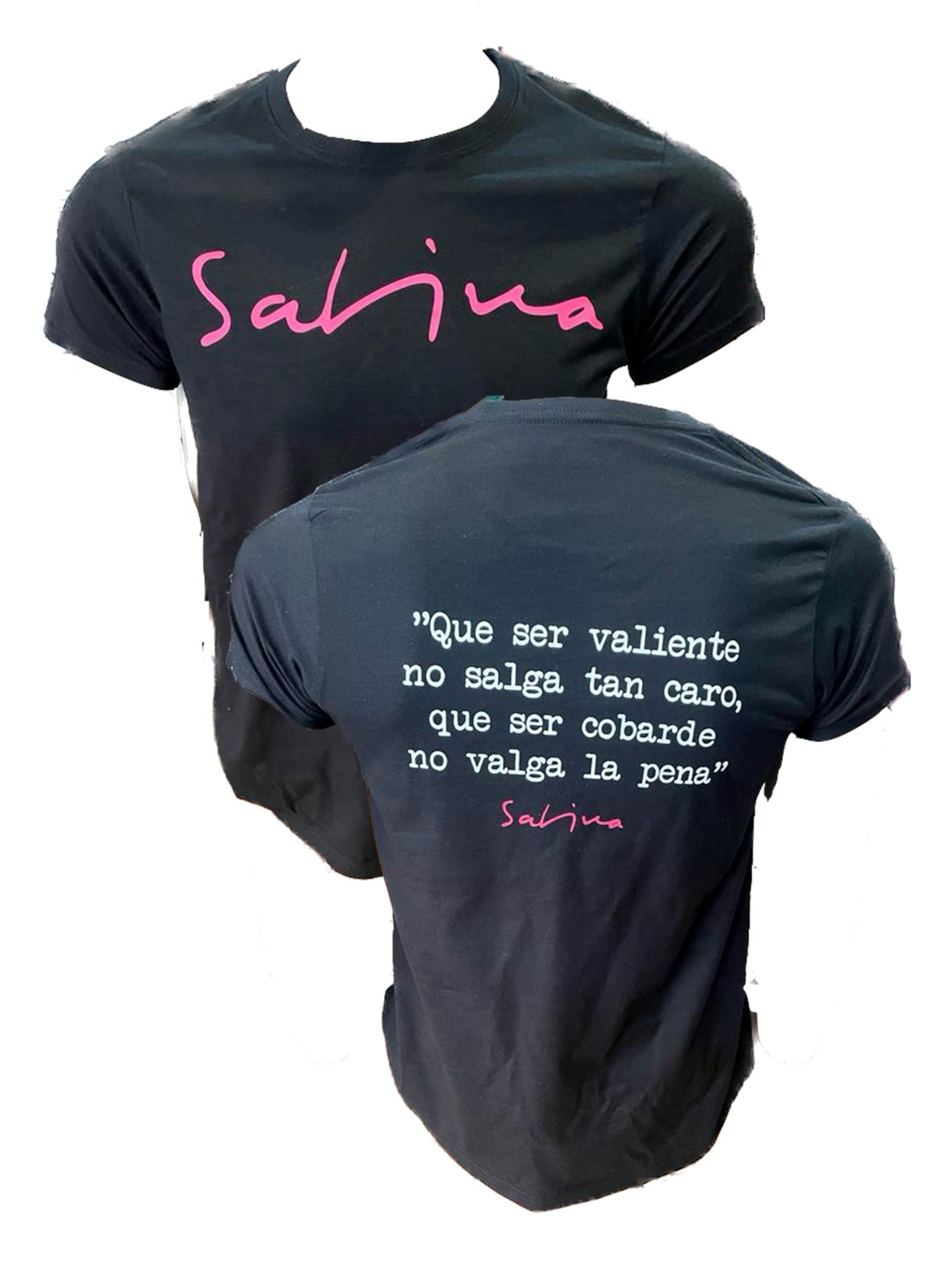 Camiseta “Que Ser Valiente” – Tienda Oficial | Joaquín Sabina